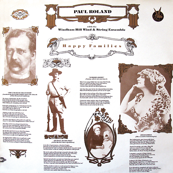 Happy Families by Paul Roland with the Windham Hill Wind & String ...
