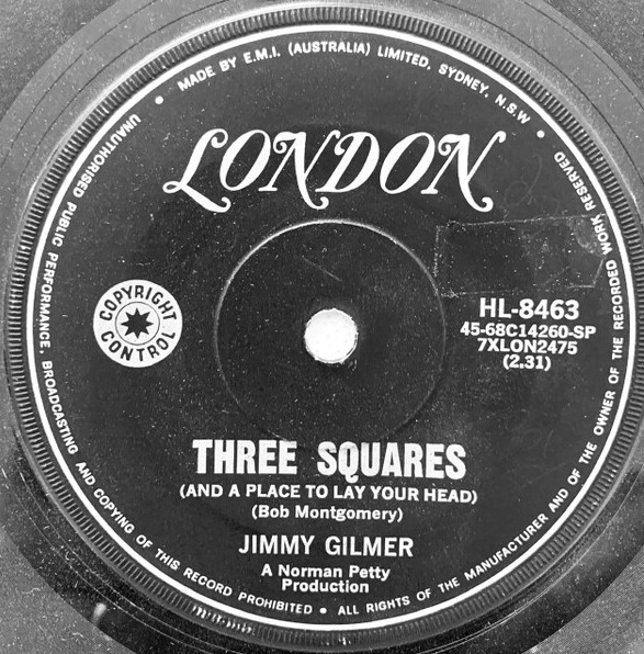 Three Squares / Baby by Jimmy Gilmer (Single): Reviews, Ratings, Credits, Song list - Rate Your ...