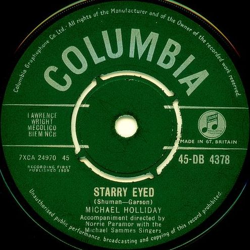 Starry Eyed / The Steady Game by Michael Holliday (Single, Pop ...