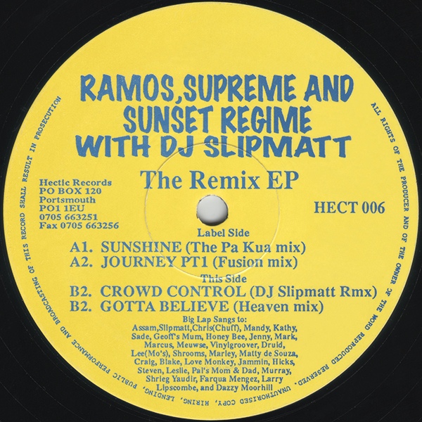 Ramos, Supreme & Sunset Regime Albums: songs, discography, biography ...