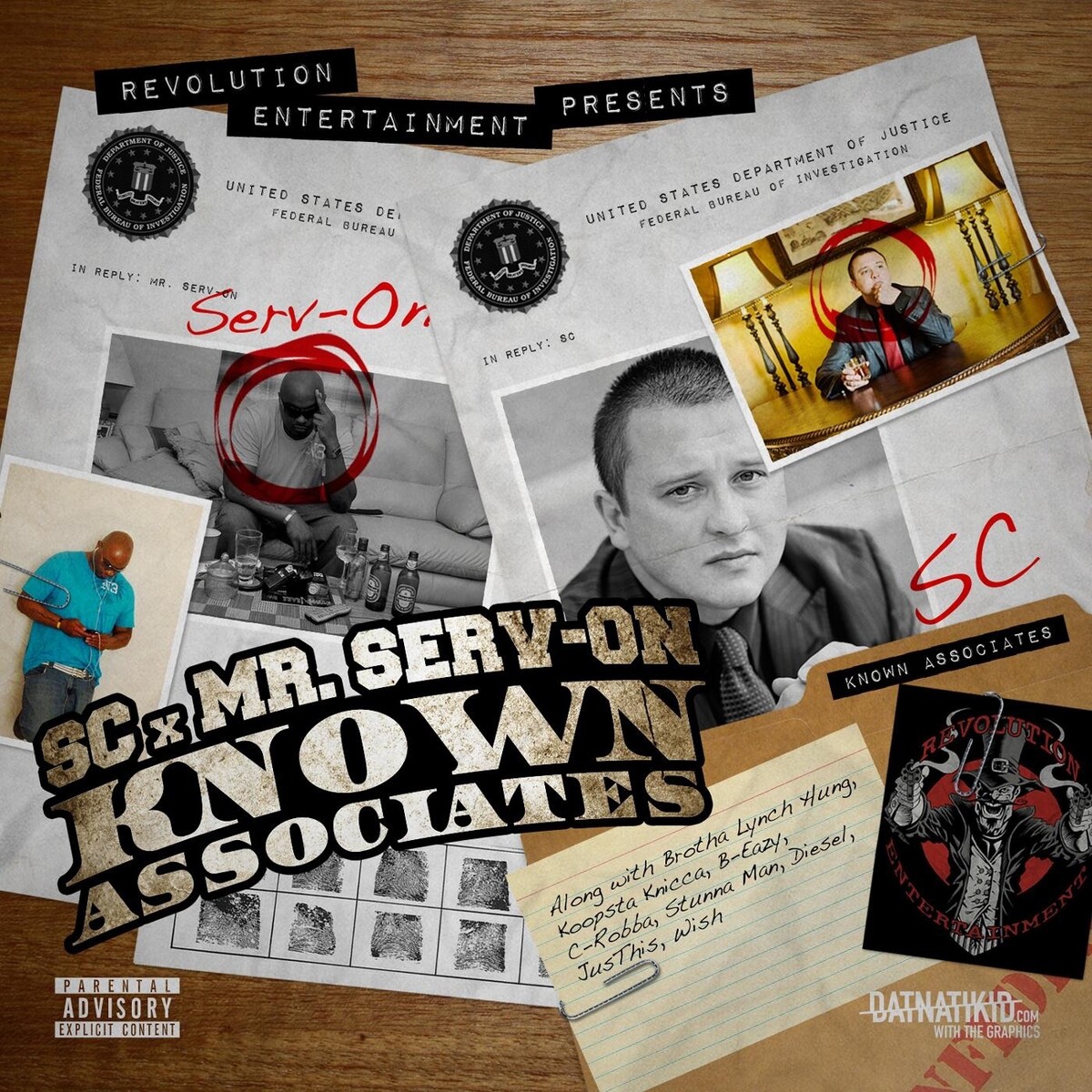 Known Associates by SC & Mr. Serv-On (Album): Reviews, Ratings, Credits ...