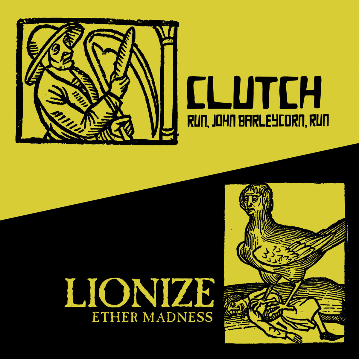 Run, John Barleycorn, Run / Ether Madness by Clutch / Lionize (Single ...