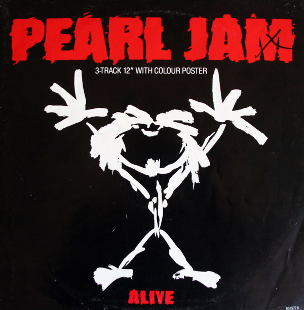 Alive / Once / Wash by Pearl Jam (Single; Epic; 657572 6): Reviews ...