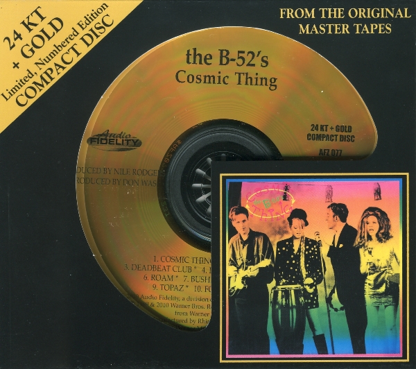 Cosmic Thing by The B-52's (Album; Audio Fidelity; AFZ 077): Reviews ...