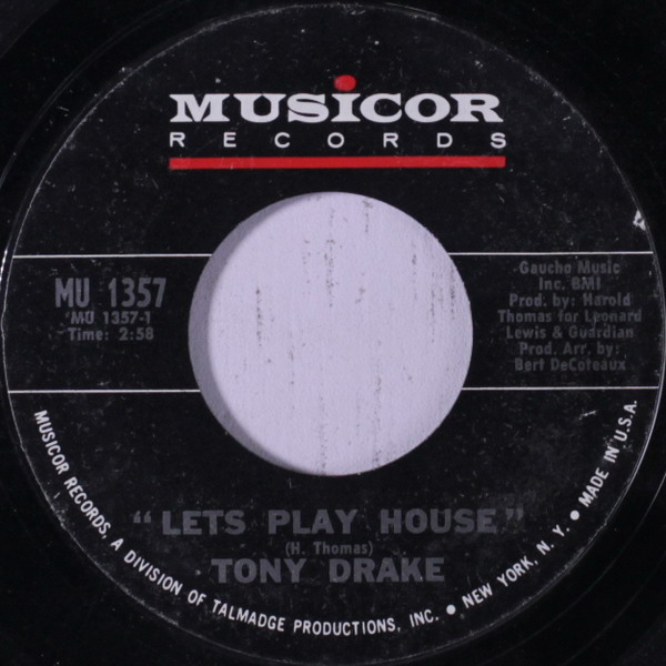 Music credits for Tony Drake : 2 performances listed under guitar ...