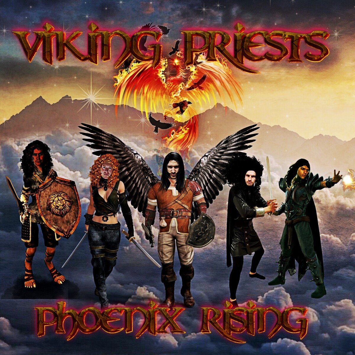 Phoenix Rising by Viking Priests (Album, Power Metal): Reviews, Ratings ...