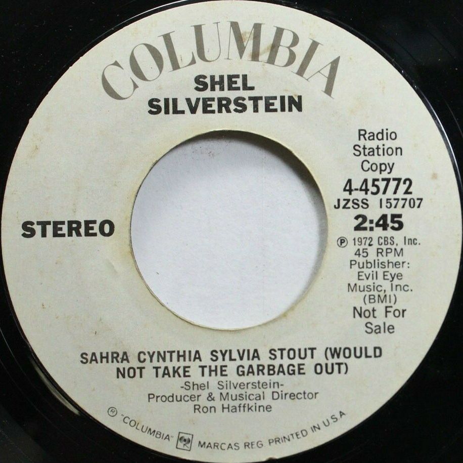 Sarah Cynthia Sylvia Stout Would Not Take the Garbage Out / Stacey ...