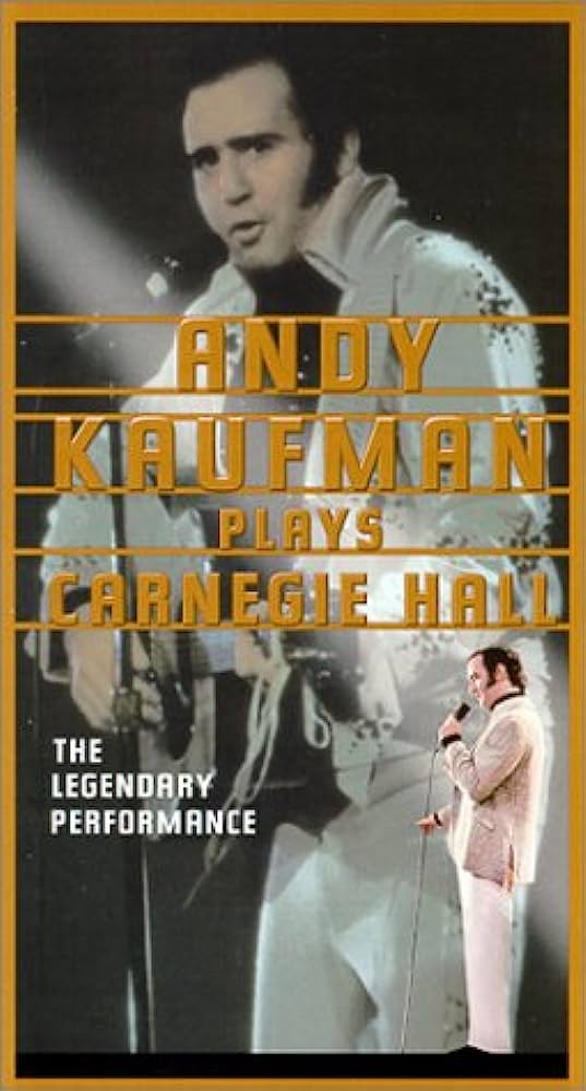 Andy Kaufman Plays Carnegie Hall by Andy Kaufman (Video, Comedy ...