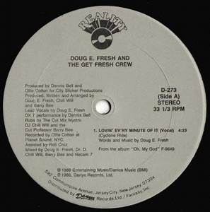 Lovin' Every Minute of It by Doug E. Fresh & The Get Fresh Crew (Single ...