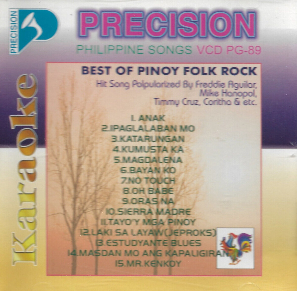 Philippine Songs: Best of Pinoy Folk Rock by Various Artists ...