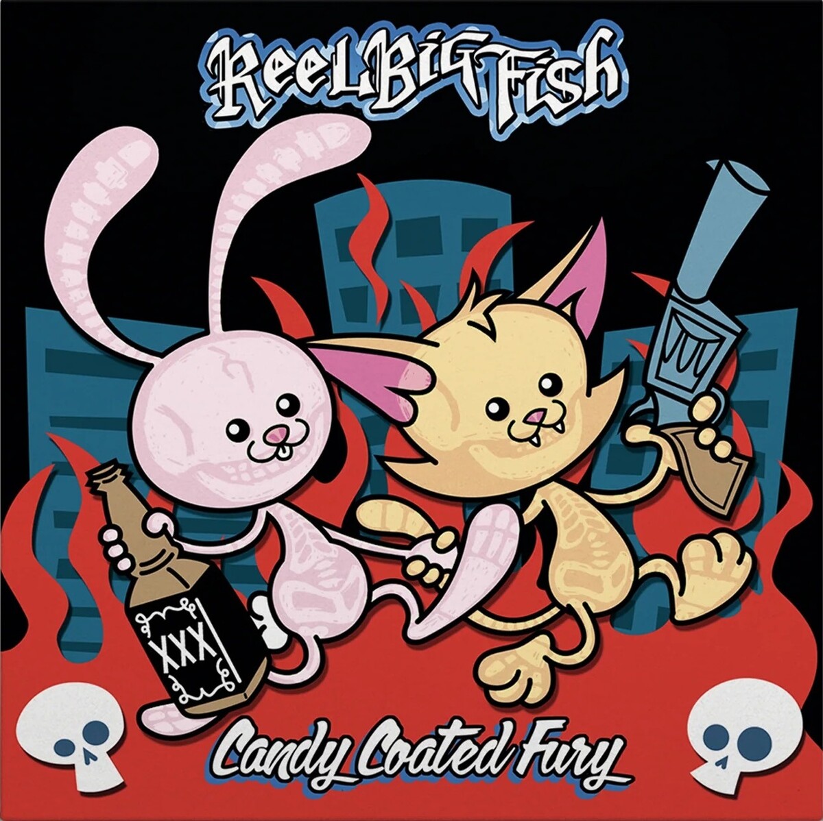 Candy Coated Fury by Reel Big Fish (Album; Enjoy the Ride; ETR182 ...