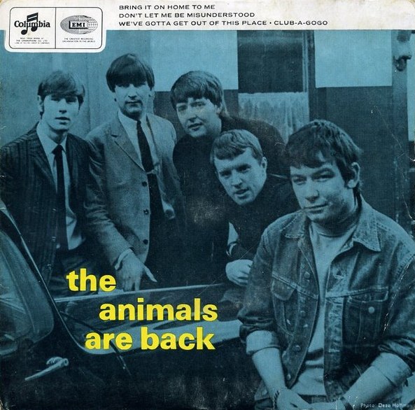 The Animals Are Back by The Animals (EP; Columbia (EMI); SEGO 8452 ...