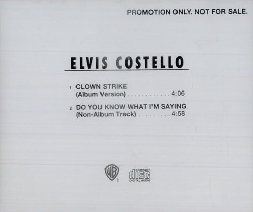 Clown Strike by Elvis Costello (Single, Singer-Songwriter): Reviews ...