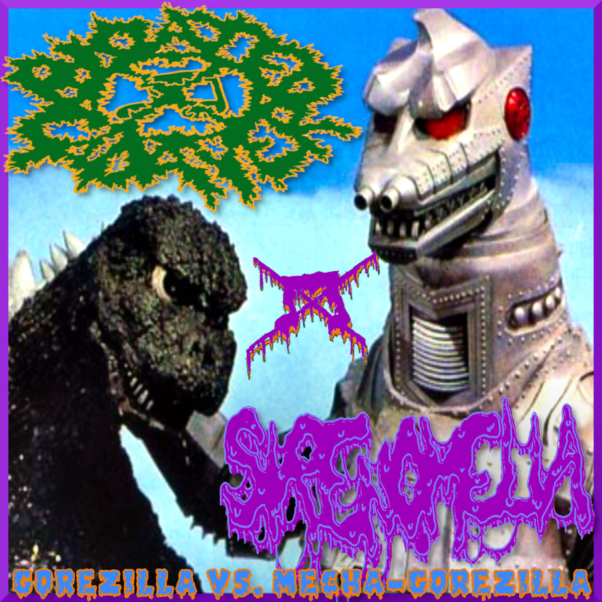 Gorezilla vs. Mecha-Gorezilla by Bloated Cadaver / Sirenomelia (Album ...