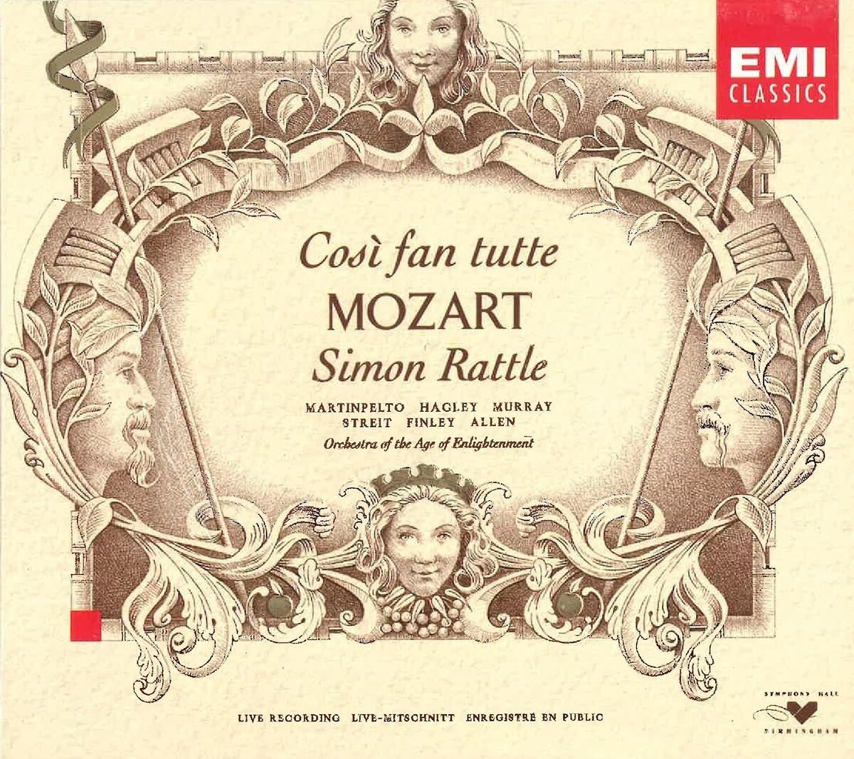 Così fan tutte by Orchestra of the Age of Enlightenment / Simon Rattle ...