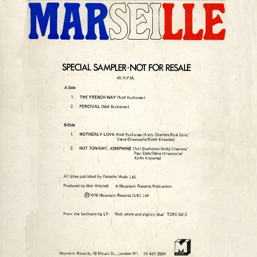 Marseille - Special Sampler by Marseille (EP, Hard Rock): Reviews ...