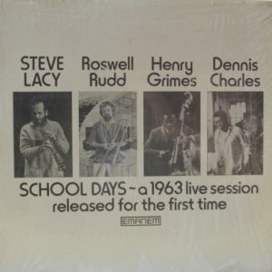 School Days by Steve Lacy - Roswell Rudd Quartet (Album, Post-Bop ...