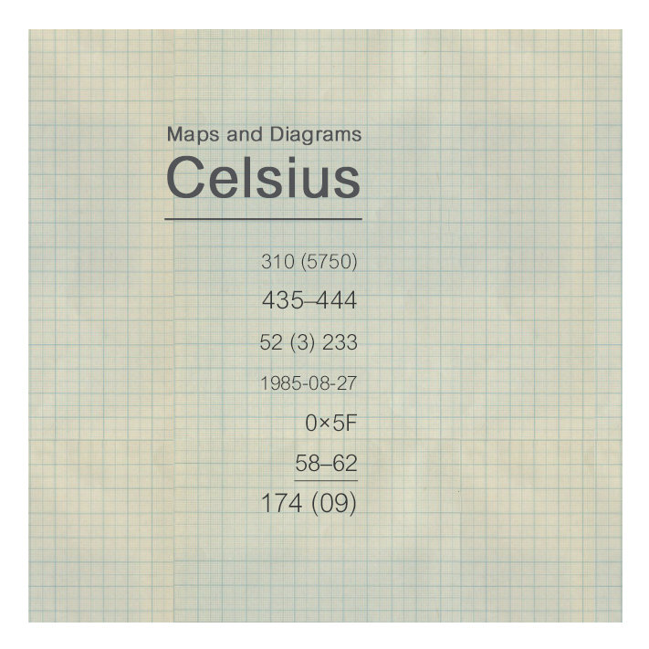 Celsius by Maps and Diagrams (EP; Handstitched*; HS10): Reviews ...
