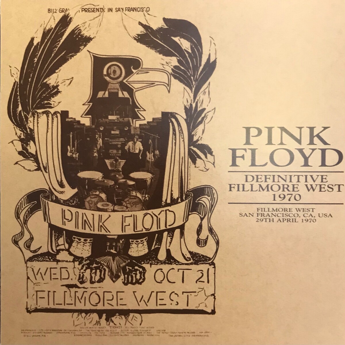 Definitive Fillmore West 1970 by Pink Floyd (Bootleg, Progressive Rock): Reviews, Ratings ...