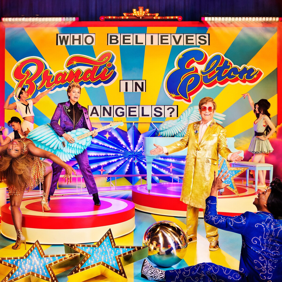 Who Believes in Angels? by Brandi Carlile / Elton John (Album; EMI ...