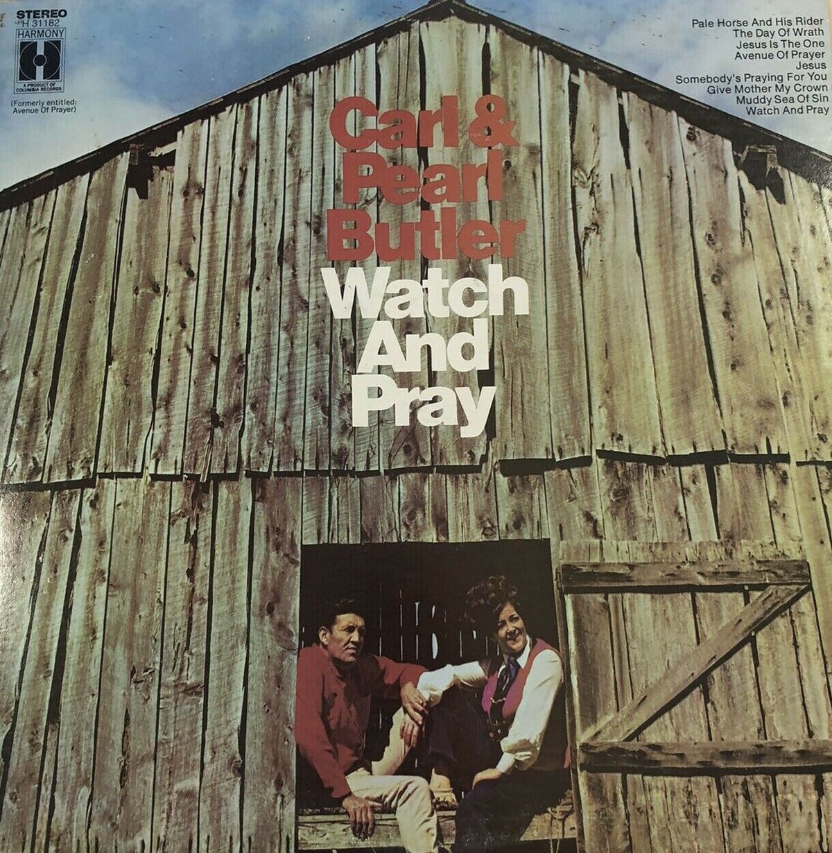 Watch and Pray by Carl & Pearl Butler (Album, Country Gospel): Reviews ...