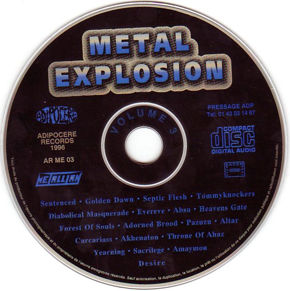 Metal Explosion Vol. 3 by Various Artists (Compilation, Death Metal ...