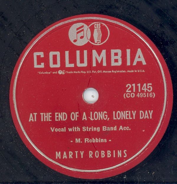 Sing Me Something Sentimental / At the End of a Long, Lonely Day by ...