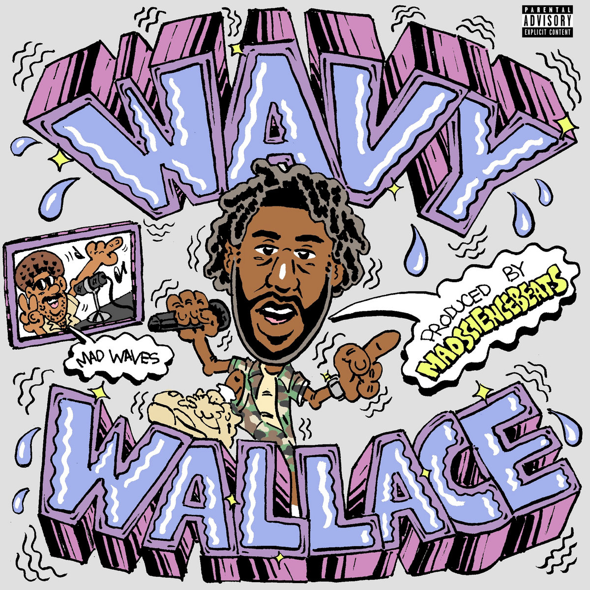 Mad Waves by Wavy Wallace (Album): Reviews, Ratings, Credits, Song list ...