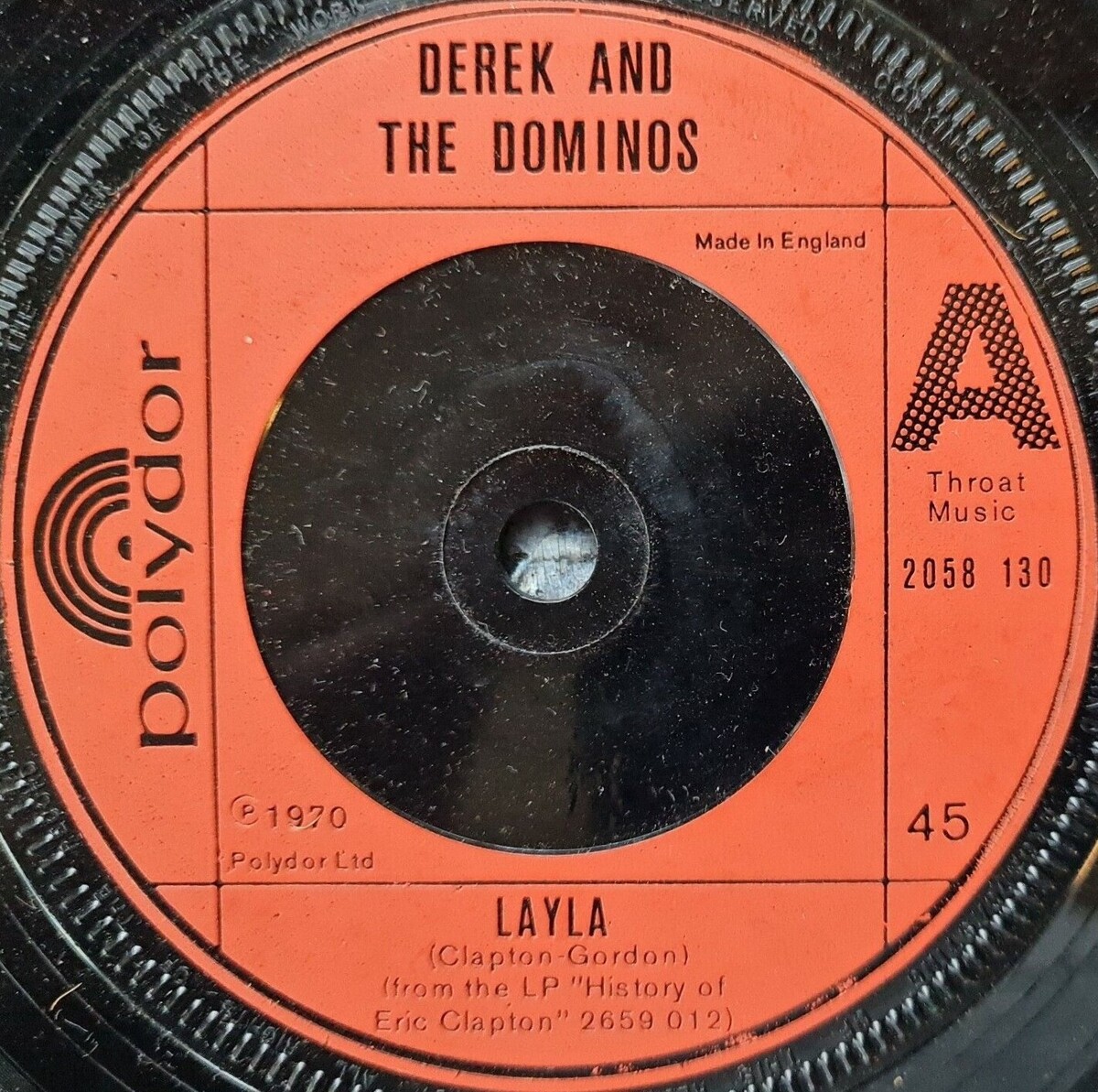 Layla / Bell Bottom Blues by Derek and The Dominos (Single, Blues Rock ...