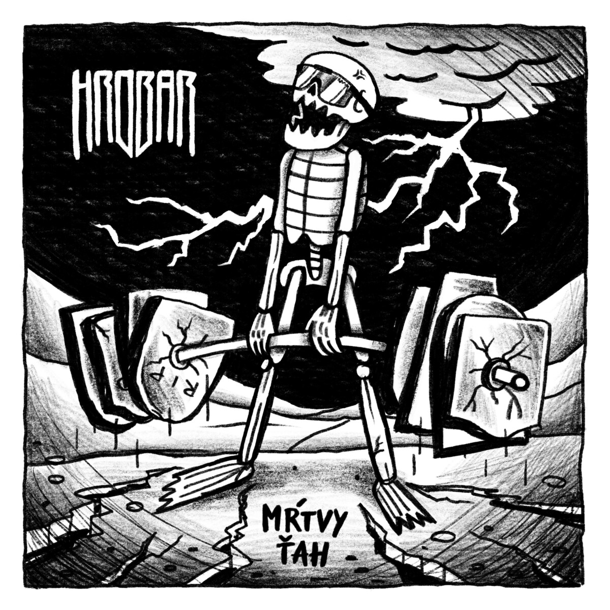 Mŕtvy ťah by Hrobár (Album, Thrashcore): Reviews, Ratings, Credits ...