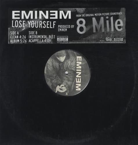 Lose Yourself by Eminem (Single; Interscope; INTR-10841-1): Reviews ...