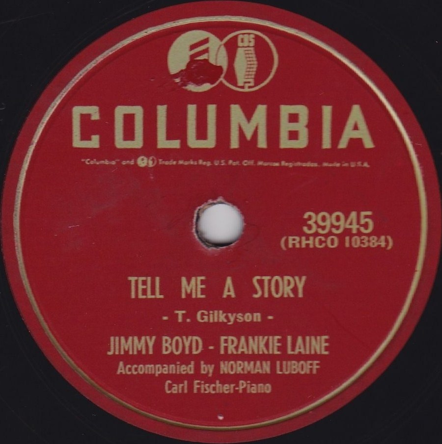 Tell Me a Story / Little Boy and the Old Man by Jimmy Boyd - Frankie ...