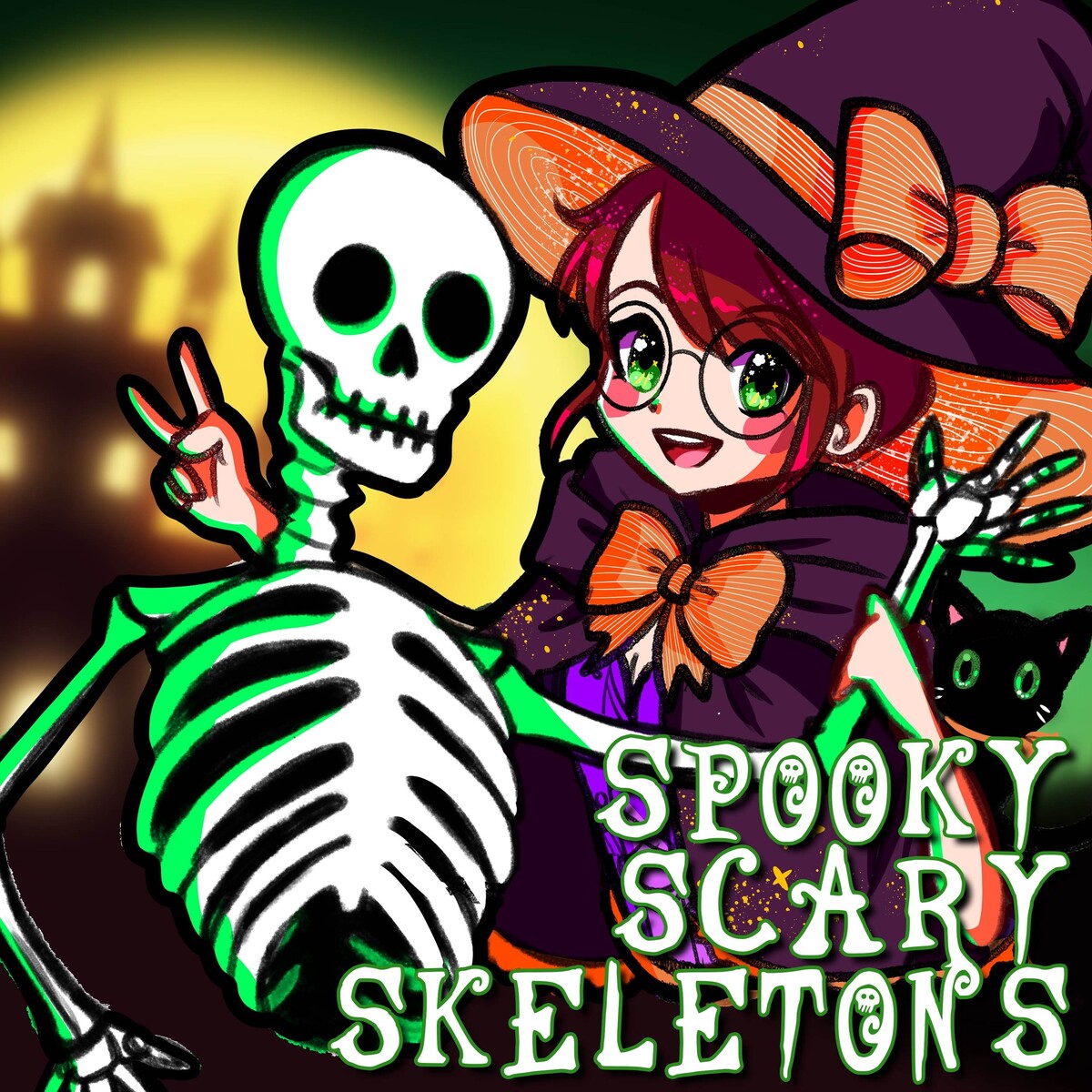 Spooky, Scary Skeletons by Lizz Robinett (Single, Children's Music ...