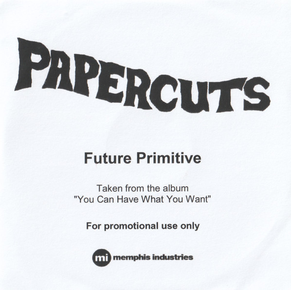Future Primitive by Papercuts (Single; Memphis Industries): Reviews ...