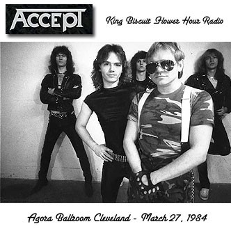 Agora Ballroom Cleveland, 03/27/84 by Accept (Bootleg): Reviews ...