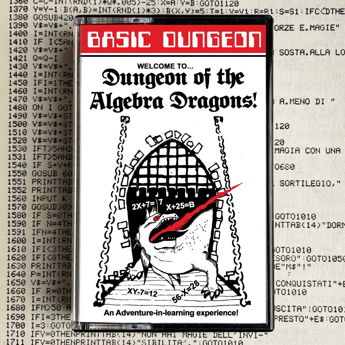 Dungeon of the Algebra Dragons by Basic Dungeon (Album; HDK; HDK 97 ...