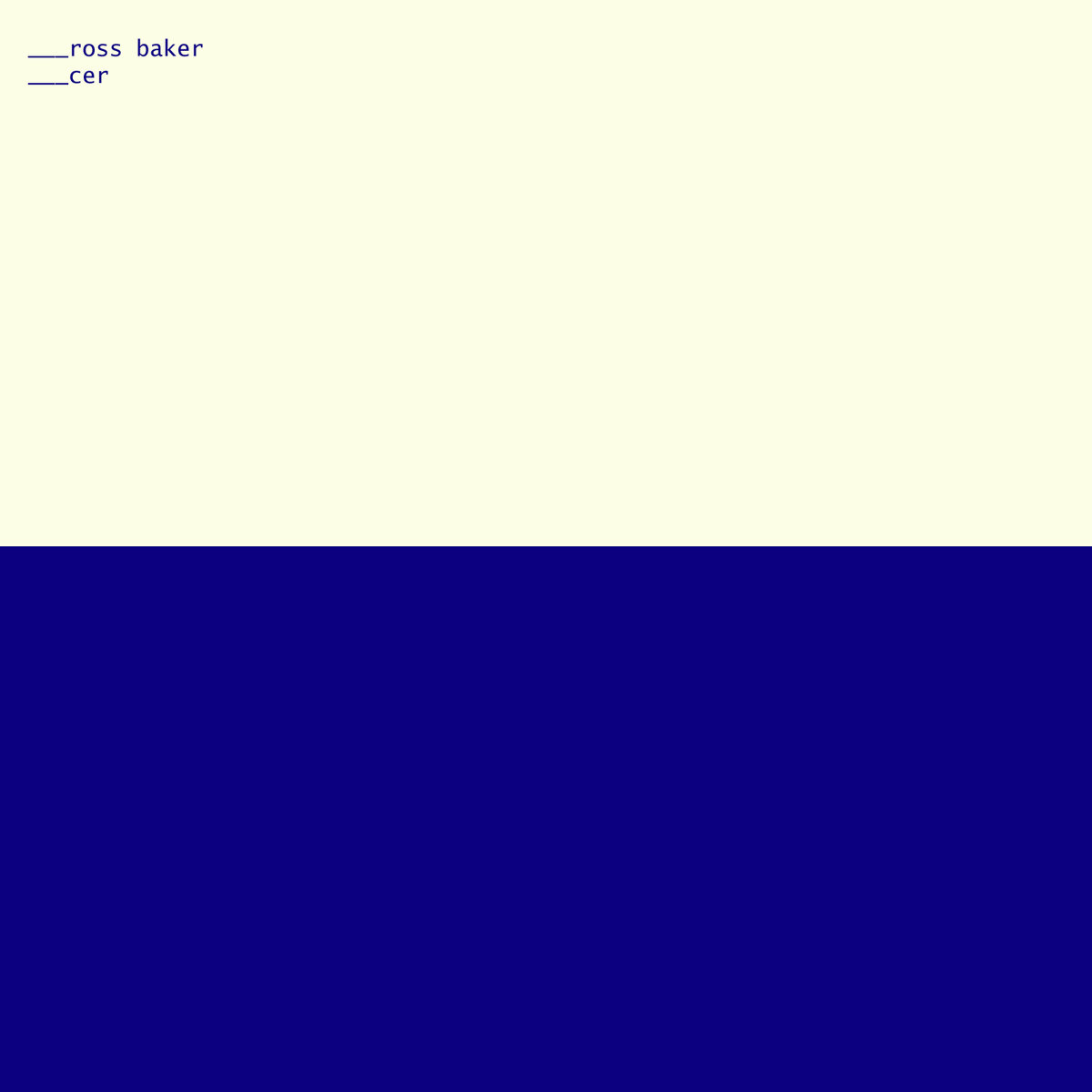 Cer by Imogen Baker (Album, Ambient): Reviews, Ratings, Credits, Song ...