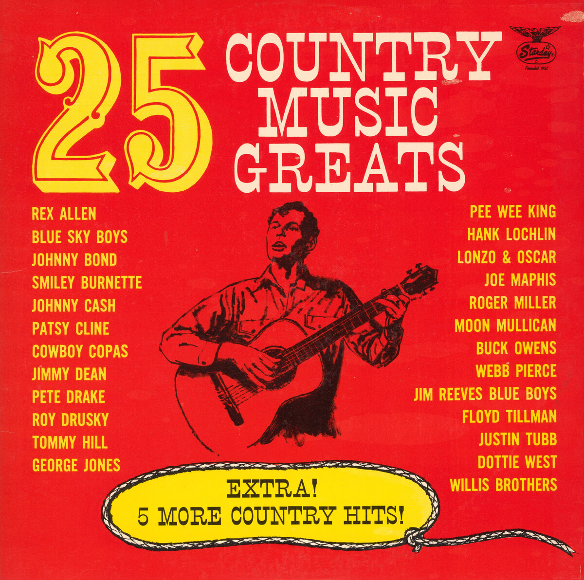 25 Country Music Greats by Various Artists (Compilation, Country ...