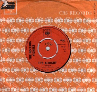 It's Alright / Stay by Me by The Rocking Vickers (Single): Reviews ...