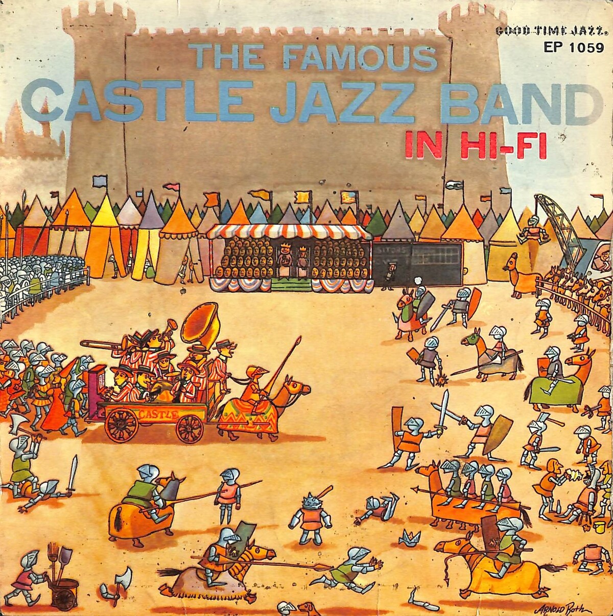 The Famous Castle Jazz Band in Hi-Fi Vol. 1 by The Castle Jazz Band (EP ...