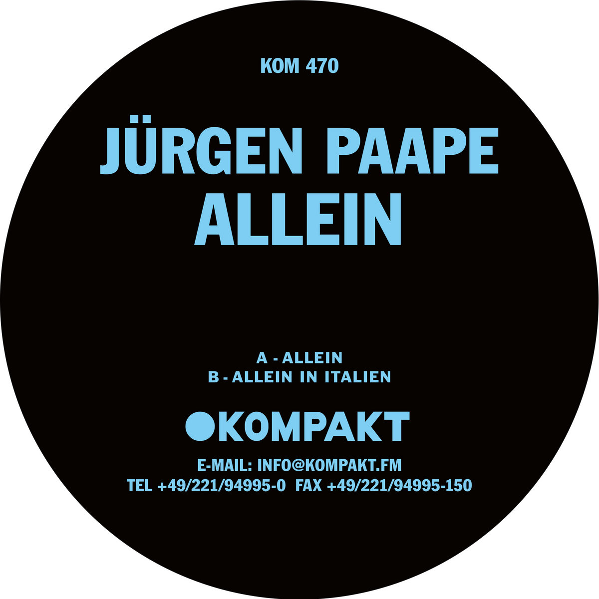 Allein by Jürgen Paape (Single, Electronic): Reviews, Ratings, Credits ...