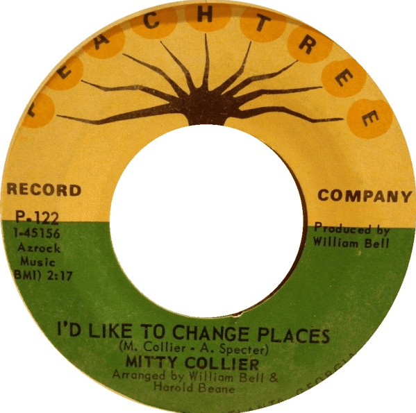 I'd Like to Change Places / Share What You Got by Mitty Collier (Single ...