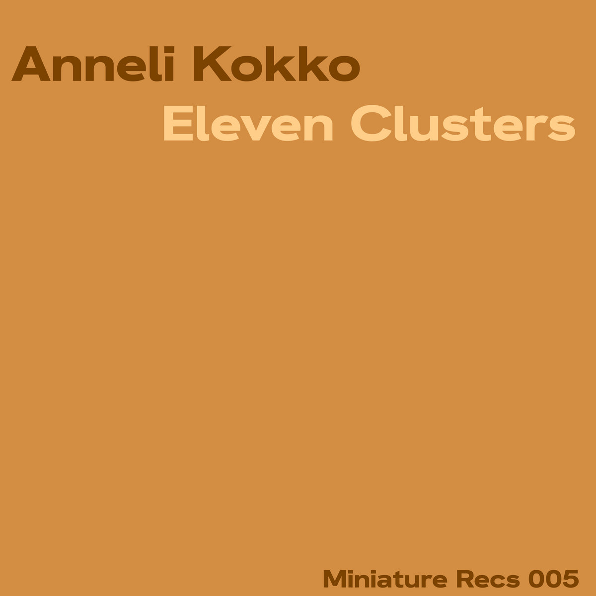 Eleven Clusters by Anneli Kokko (Album, Ambient): Reviews, Ratings ...