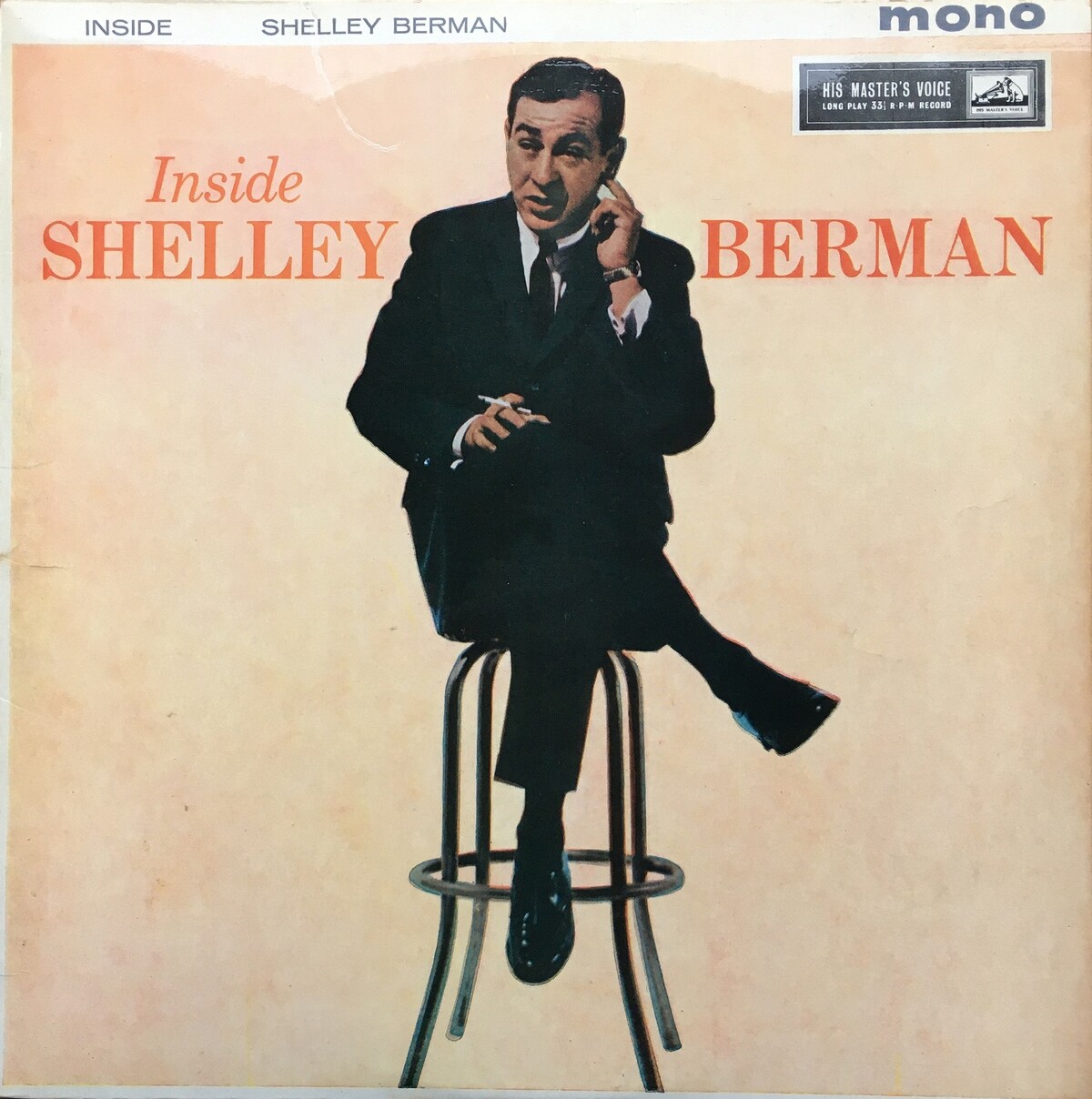 Inside Shelley Berman by Shelley Berman (Album; HMV; CLP 1300): Reviews ...