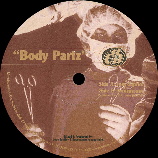 Body Partz by Joey Jupiter / Doormouse (EP, Speedcore): Reviews ...