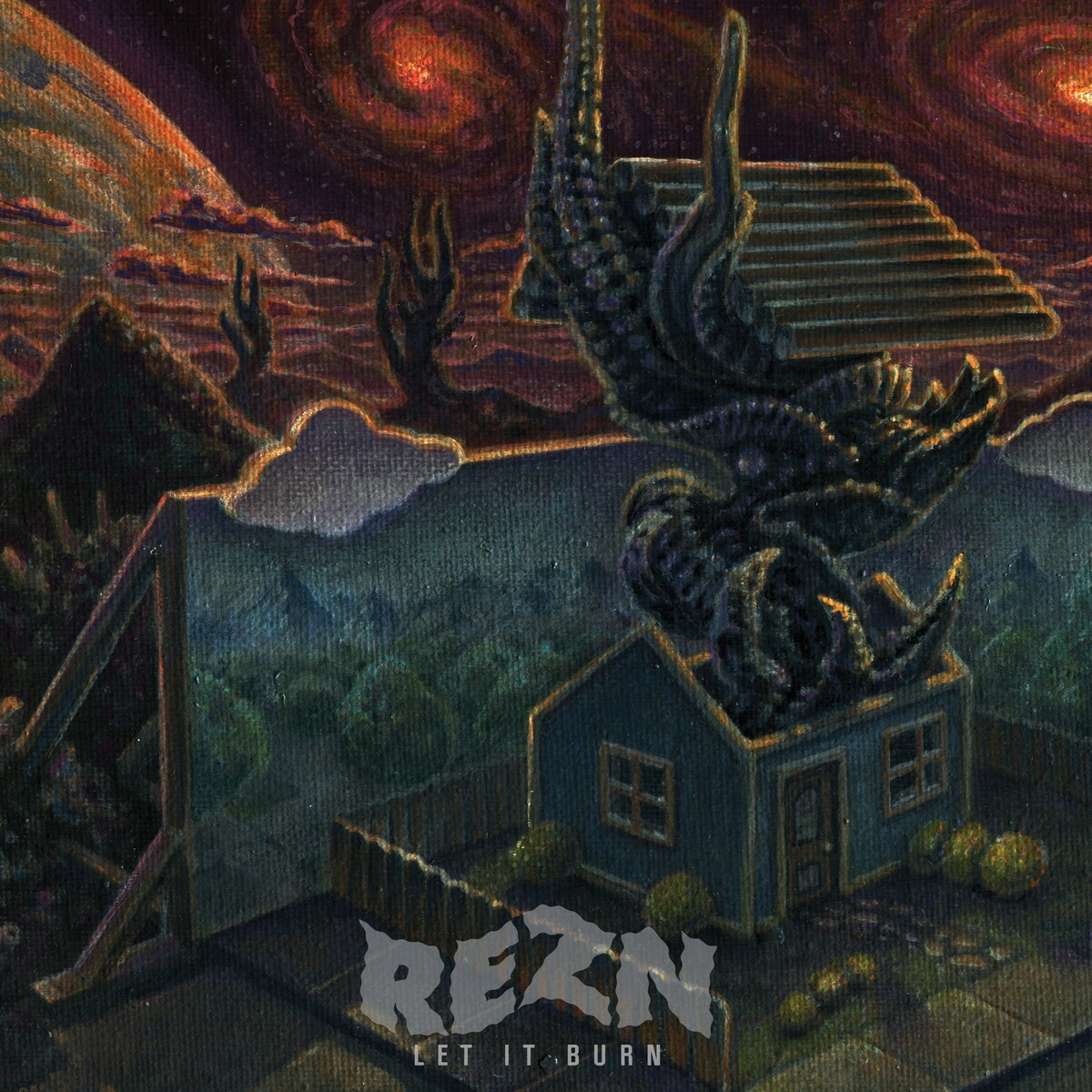 Let It Burn by REZN (Album, Doom Metal): Reviews, Ratings, Credits ...