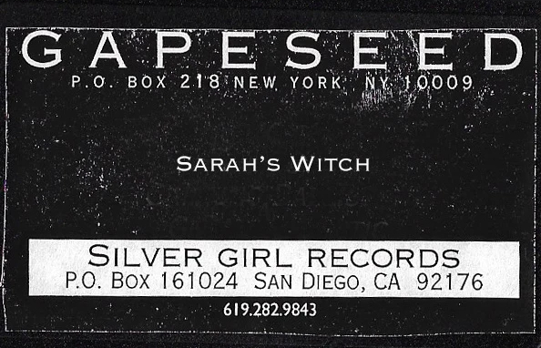 Sarah's Witch by Gapeseed (Single): Reviews, Ratings, Credits, Song ...