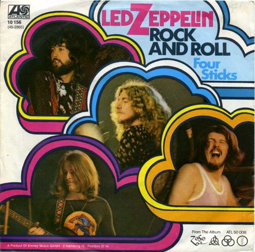 Rock and Roll / Four Sticks by Led Zeppelin (Single, Hard Rock ...