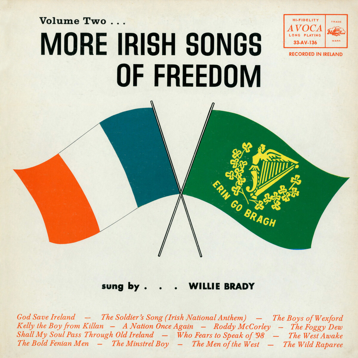 Volume Two... More Irish Songs of Freedom by Willie Brady (Album ...