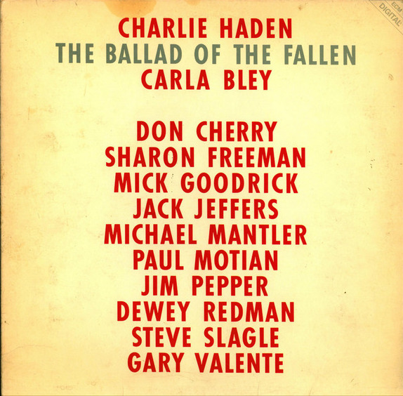 The Ballad of the Fallen by Charlie Haden (Album; ECM; 23794-1 ...